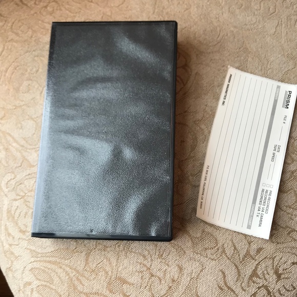 Other | 5 Items For 15 Vhs Video Tape Box With Cover Slit Details Stick ...
